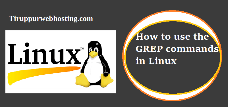 How to use the GREP commands in Linux - My Blog